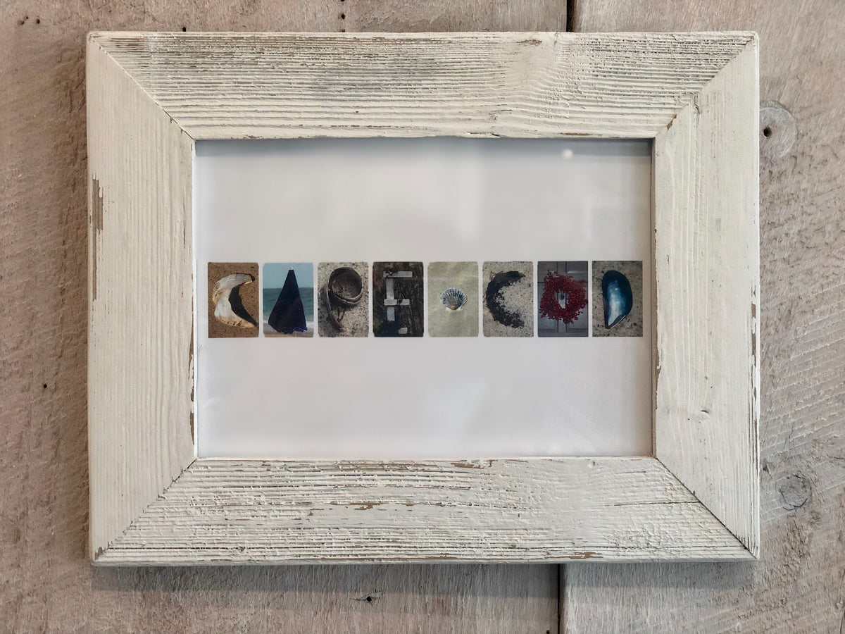 Letters from the Cape "CAPE COD" Framed Sign – Oceana